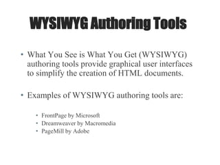 html & css | PPTX | Web Design and HTML | Internet