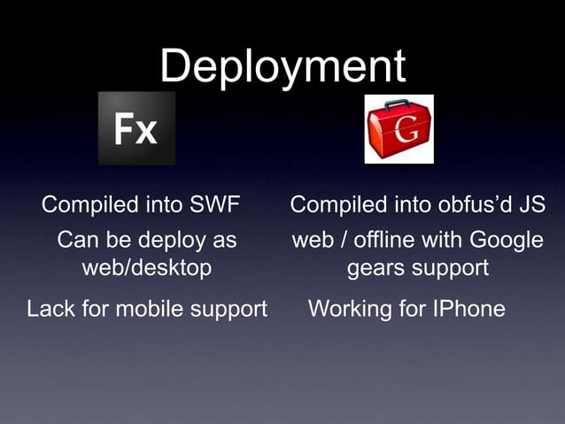 Building RIA - Comparison between Adobe Flex and GWT - Hu Shunjie | PPT | Web Development | Internet