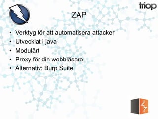 OWASP Top 10 webbsäkerhet | PPT