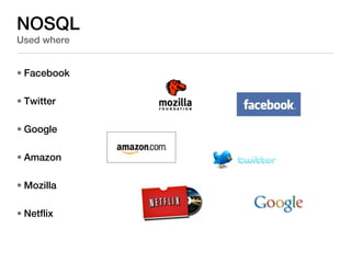 SLQ vs NOSQL - friends or foes | PPT