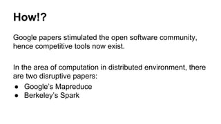 What is Distributed Computing, Why we use Apache Spark | PPT