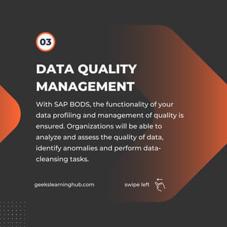 An Introduction to SAP BODS: Understanding the Basics and Benefits | PDF