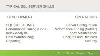 Geek Sync | Database People and DevOps: The Fundamentals | PPT