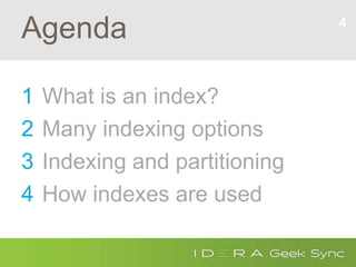 Geek Sync | The Universe of Oracle Indexing | PPT