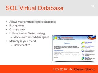 Geek Sync | Avoid Corruption Nightmares within your Virtual Database | PPT