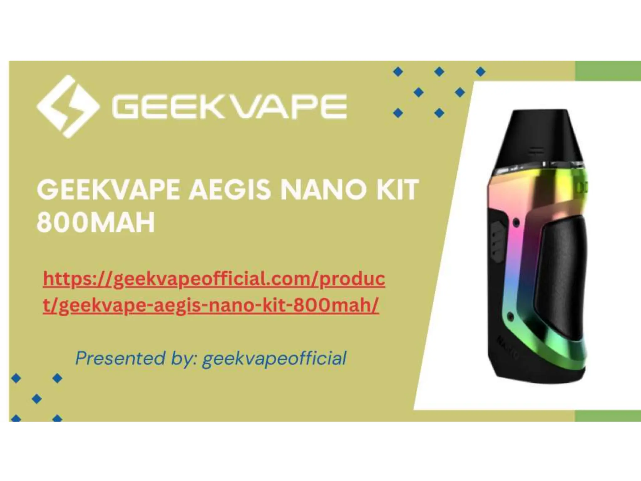 Unveiling the Geekvape Aegis Nano Kit: A Comprehensive Review | PPT