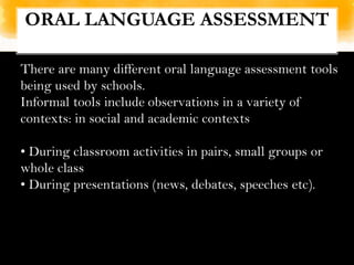 Language Proficiency Assessment :Oral Language | PPTX