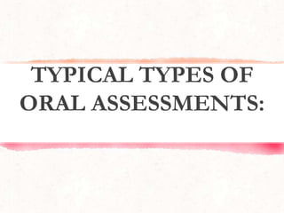 Language Proficiency Assessment :Oral Language | PPTX