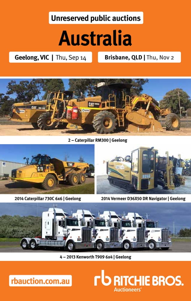 Ritchie Bros. September 14 Auction Brochure | PDF