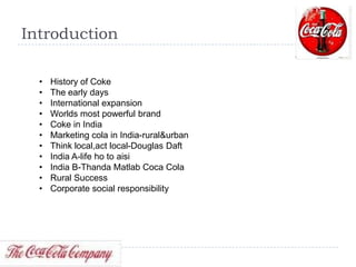 A coco cola case study | PPTX