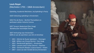 De standbeelden van Coster en Frans Hals in Haarlem | ODP