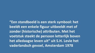 De standbeelden van Coster en Frans Hals in Haarlem | ODP