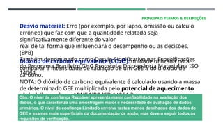 Metodologia e normas técnicas para GEE e Pegada de Carbono | PPTX