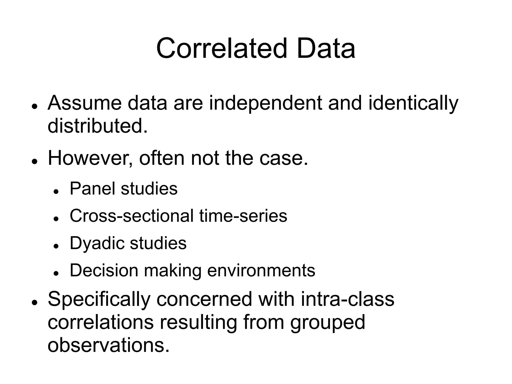 The Case for Generalized Estimating Equations in State-level Analysis | PPT