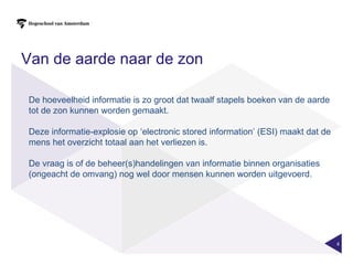 Geert jan van bussel - Volledig geautomatiseerde archivering | PPT