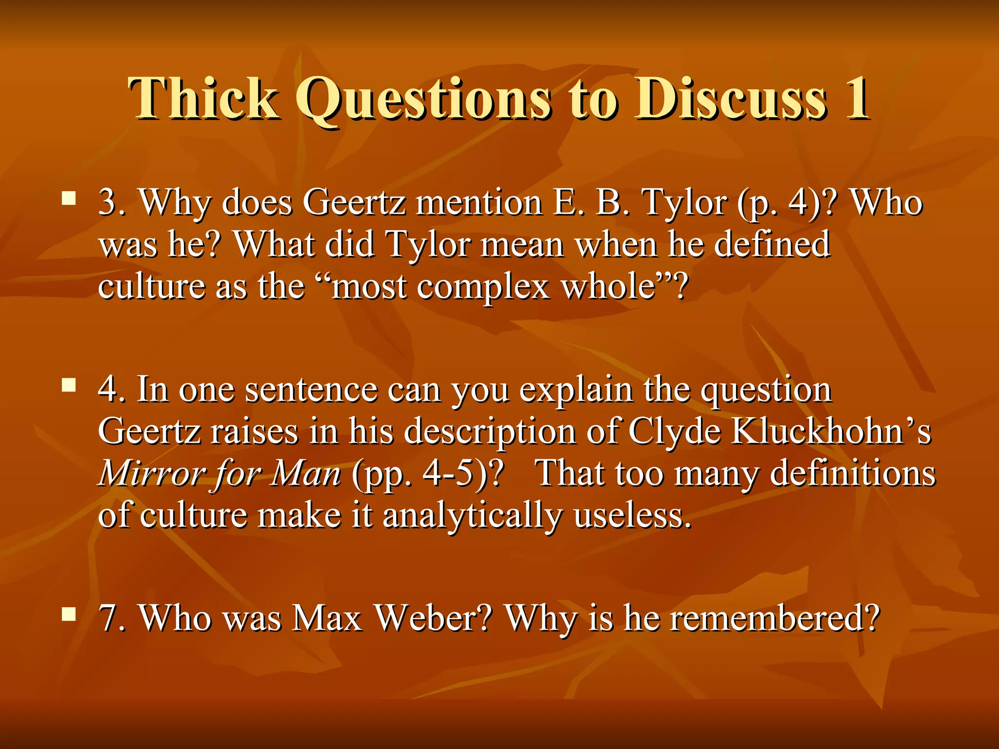 Geertz | PPT