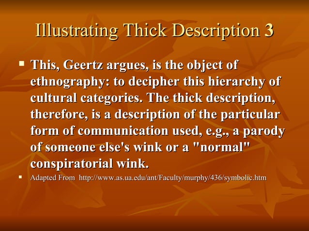 Geertz | PPT | Science