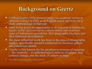 Geertz | PPT