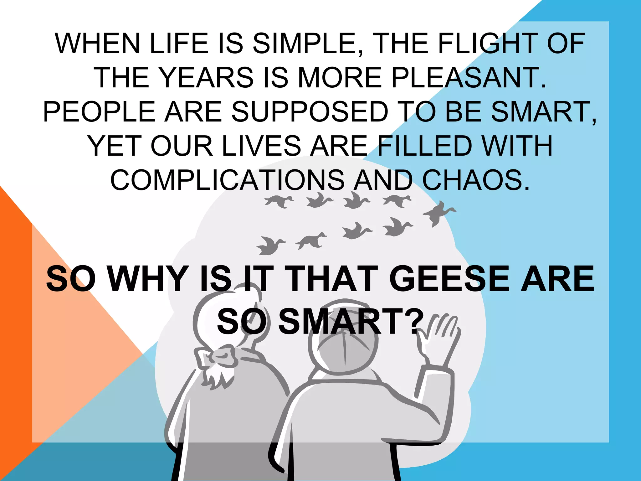 Geese - Teaching Life Lessons | PPT