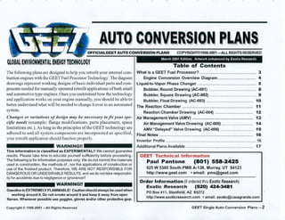 Geet single-auto-conversion-plans | PDF