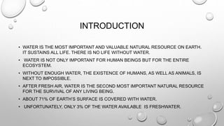 SAVE WATER SAVE LIFE | PPTX