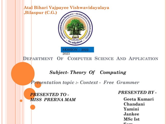 Lefmost rightmost TOC.pptx | Programming Languages | Computing