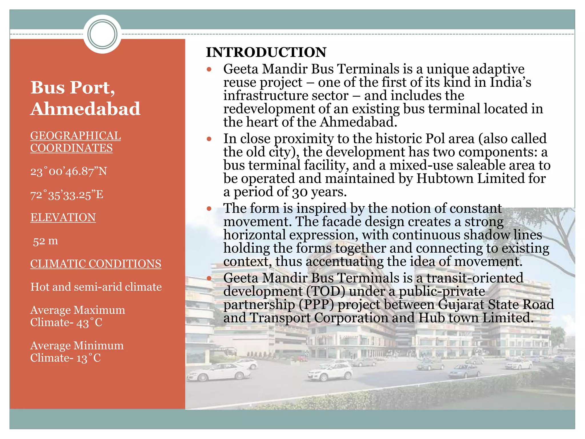 Geeta mandir bus port | PPTX