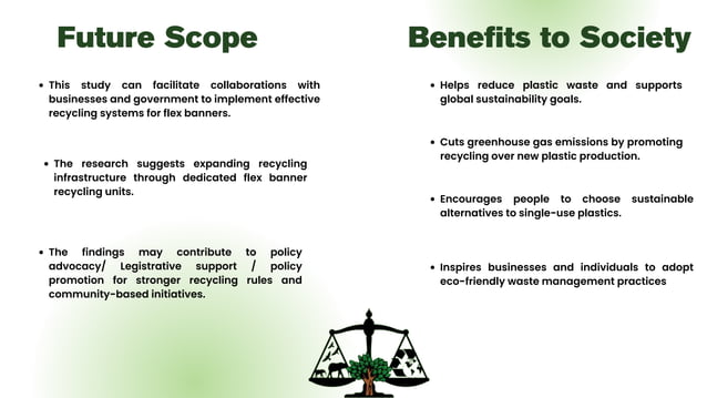 Recycling flex banner ♻️ and saving the environment | PDF
