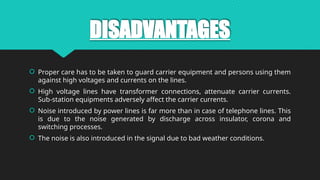 Presentation on Power line carrier communication | PPTX
