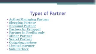 Types of partners | PPTX