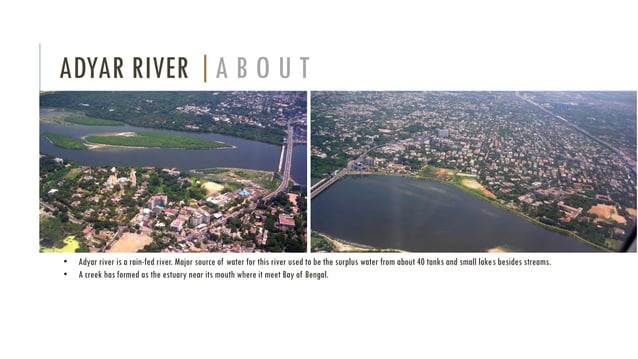 Adyar River Restoration, Chennai | PDF