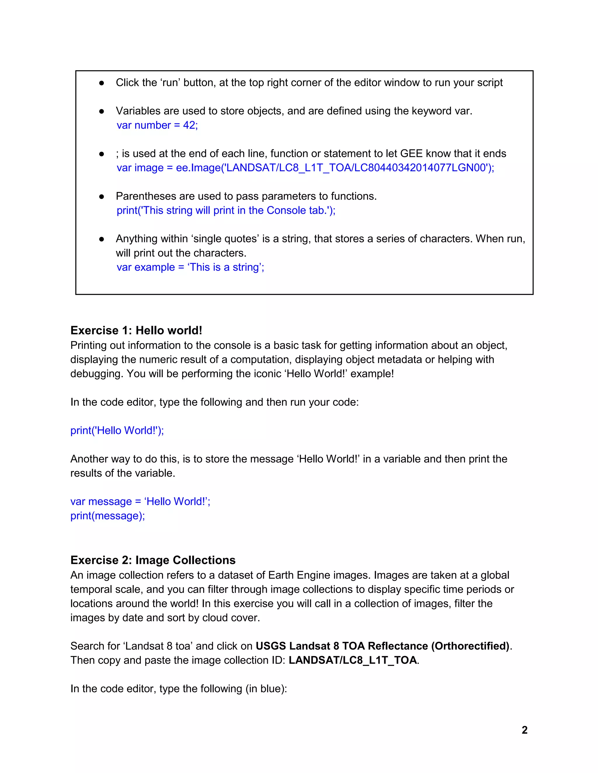 Application of Google Earth Engine in Open NAPs | PDF