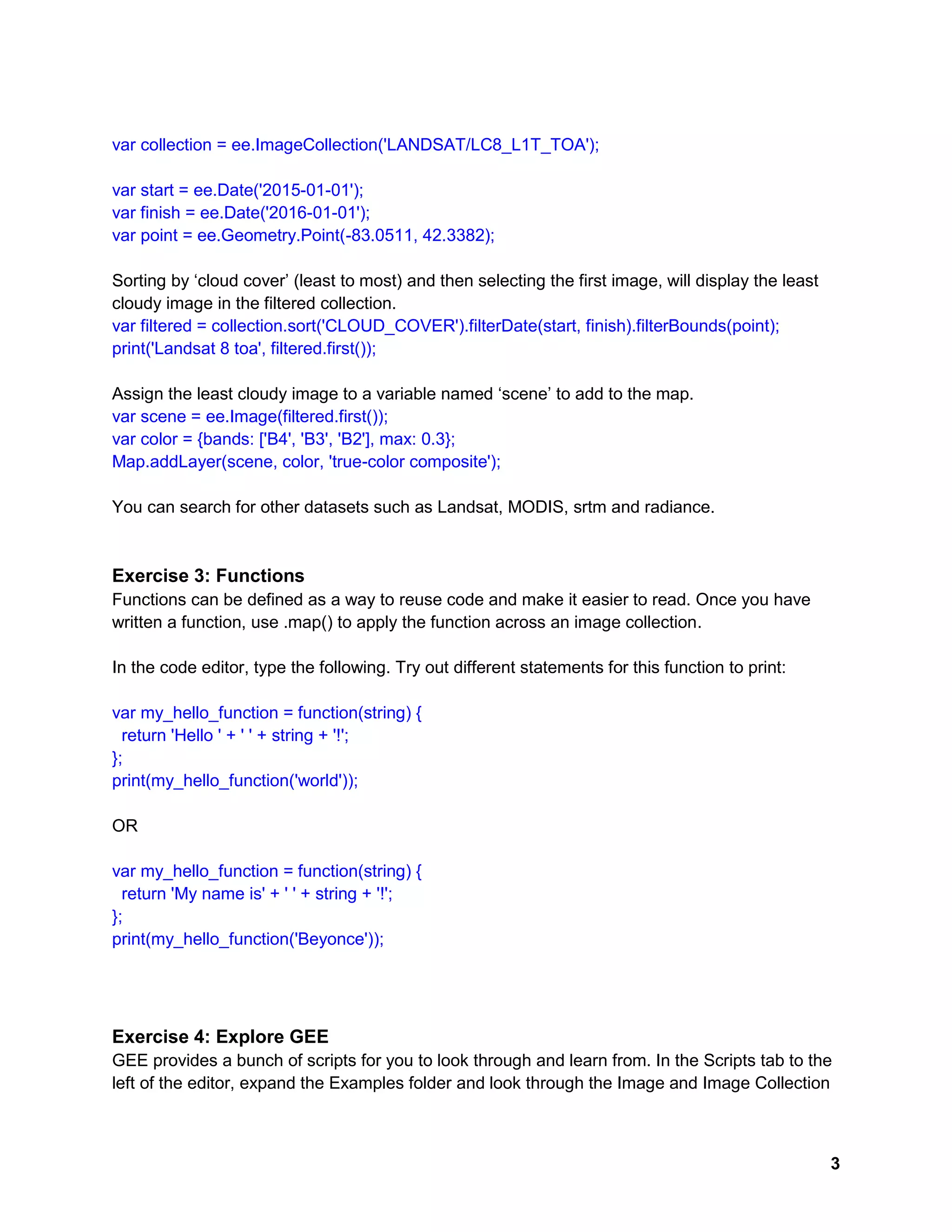 Application of Google Earth Engine in Open NAPs | PDF