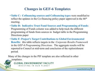 GEF 6 Templates | PPT