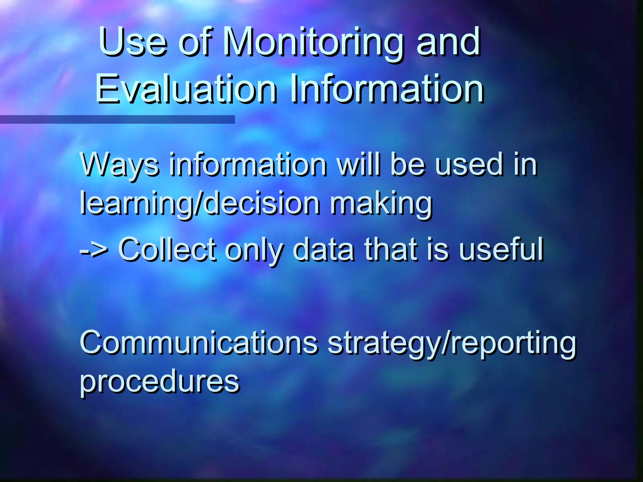 GEF M&E Requirements | PPT