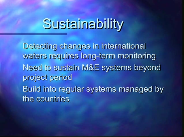 GEF M&E Requirements | PPT