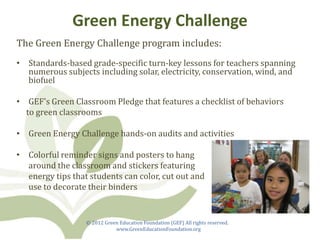 2012 GEF Corporate Overview | PPTX