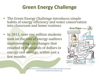 2012 GEF Corporate Overview | PPTX