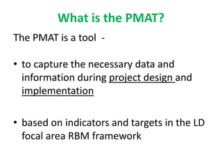 GEF - Land Degradation Focal Area | PPT