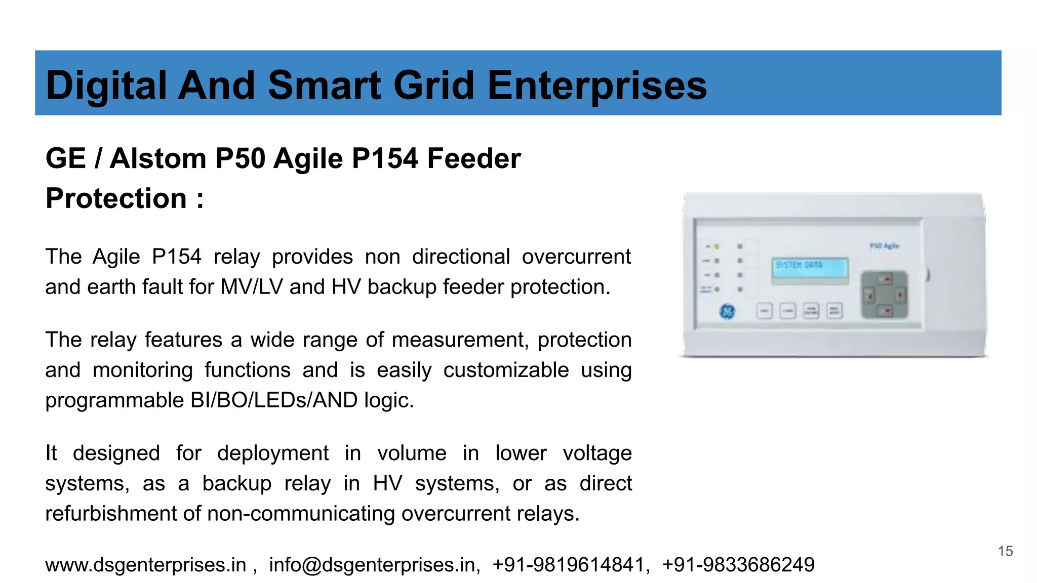 Ge Feeder Protection Numerical Relays | PDF