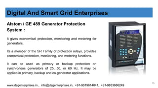 Ge generator protection Numerical Relays | PPT