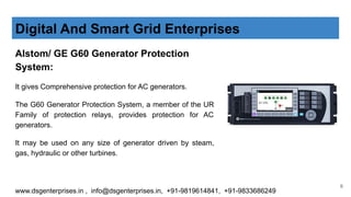 Ge generator protection Numerical Relays | PPT