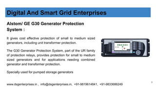 Ge generator protection Numerical Relays | PPT