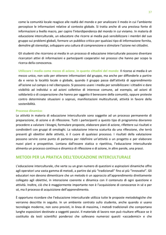 Educazione Interculturale 2012 | PDF | Education