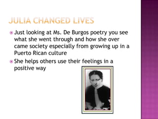 Gegovic, Julia De Burgos | PPT