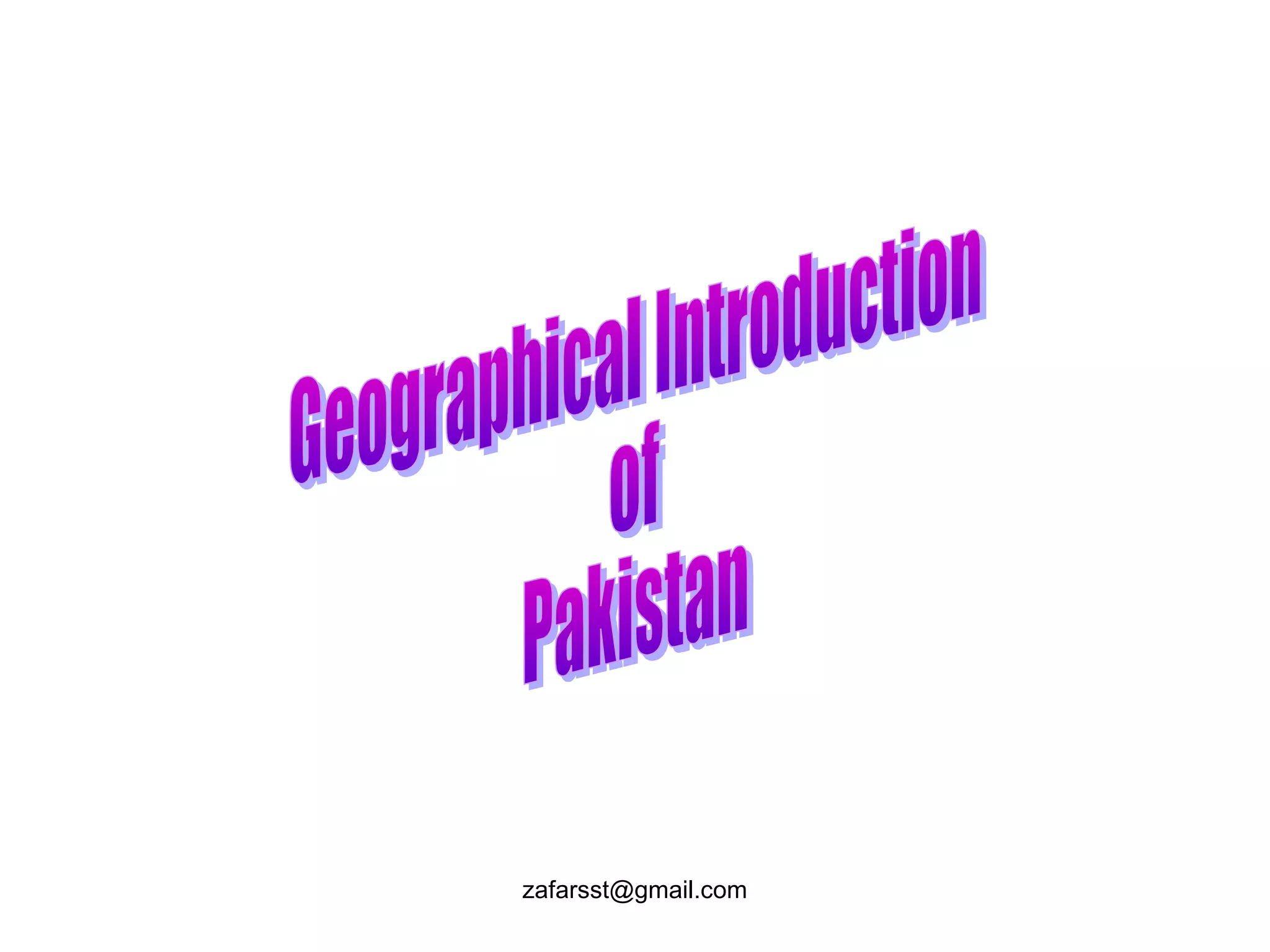 Pakistan Overview | PPT
