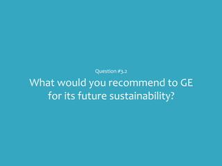 GE's Growth Strategy: The Immelt Initiative | PDF