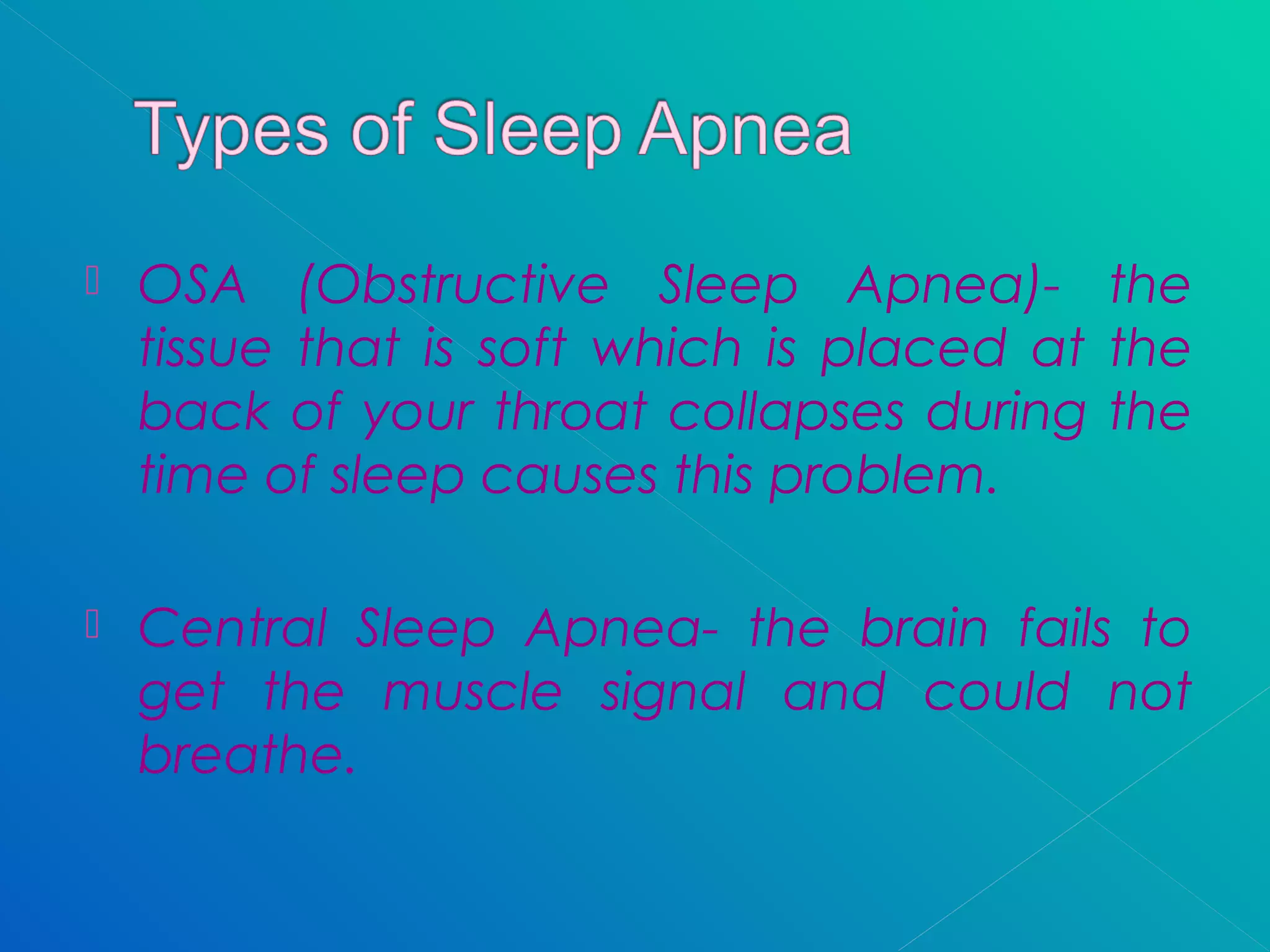 Sleep apnea monitor | PPT