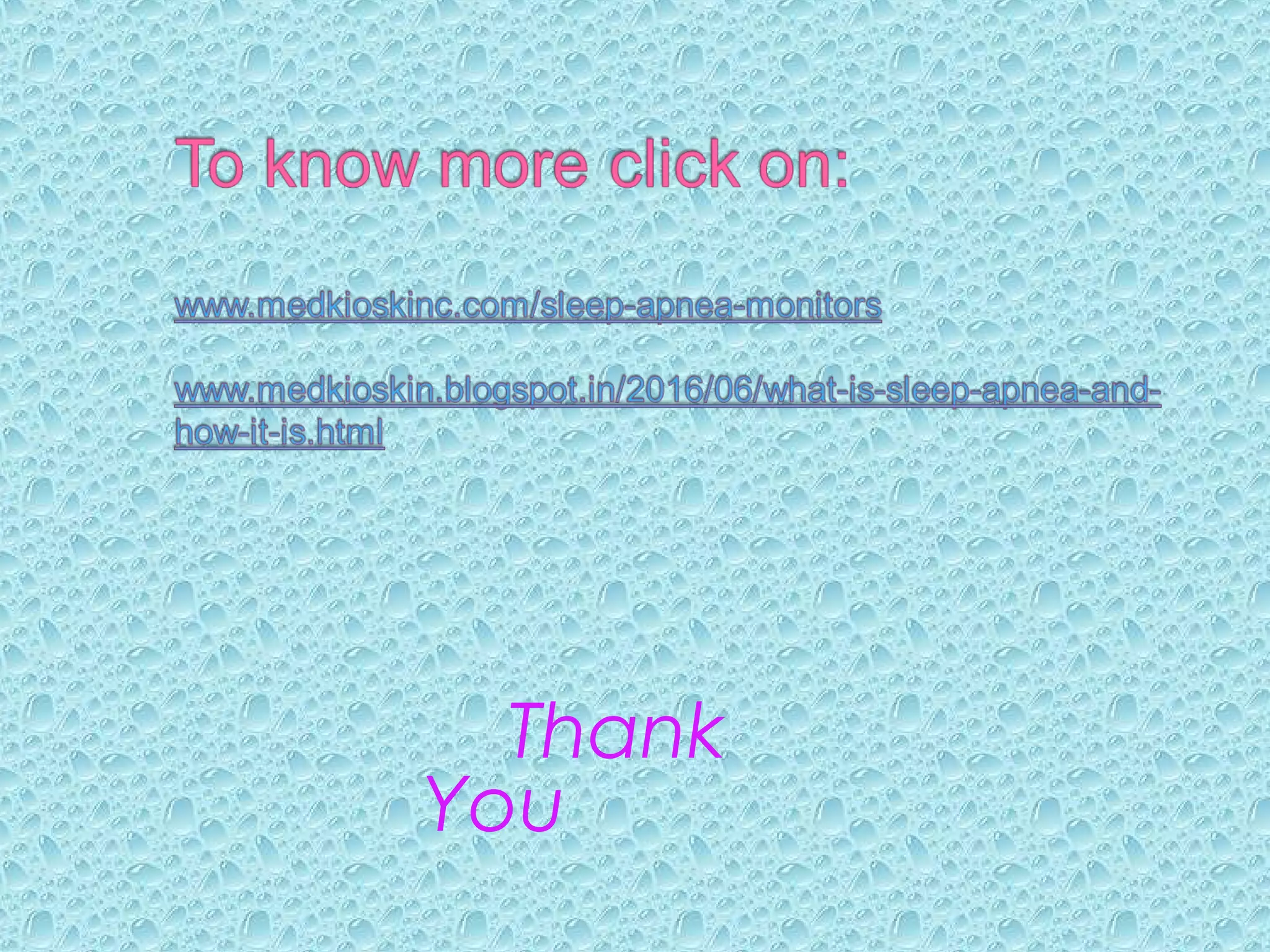 Sleep apnea monitor | PPT