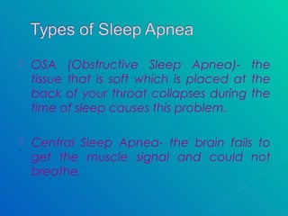 Sleep apnea monitor | PPT
